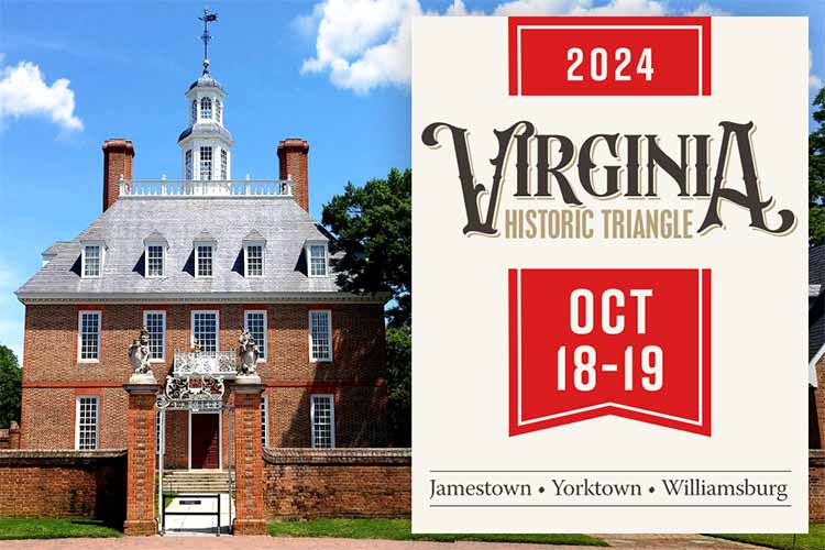 Virginia Historic Triangle Tour 2025 – Landmark Events